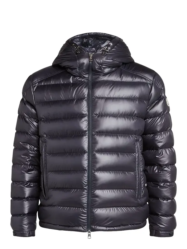 Moncler Besines Hooded Puffer Jacket - Blue