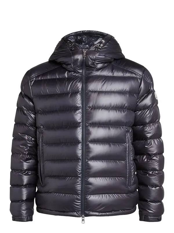 Moncler Besines Hooded Puffer Jacket - Blue
