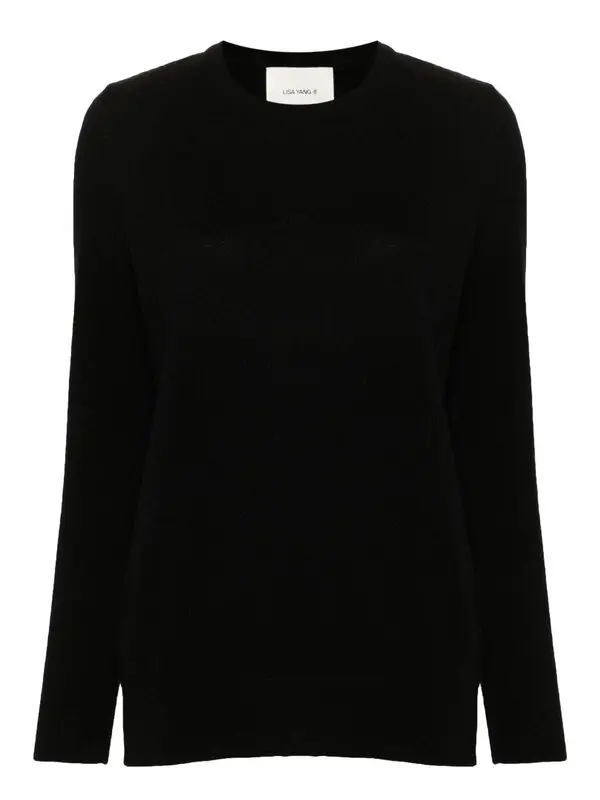 LISA YANG Helena Cashmere Jumper - Black