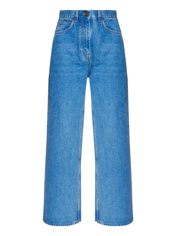Etro High-rise Wide-leg Jeans - Blue