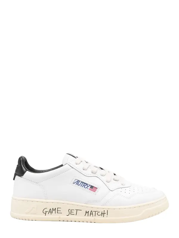 AUTRY Medalist Panelled Sneakers - White