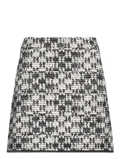 Karl Lagerfeld Tweed Mini Skirt - Off White