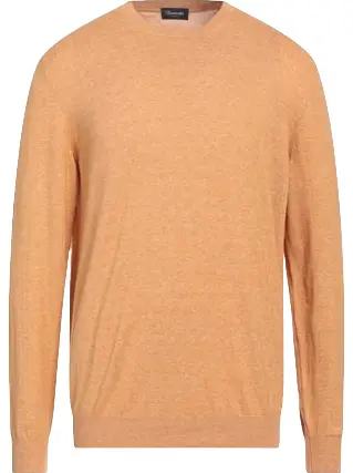 DRUMOHR Knitted Cotton Sweater - Beige