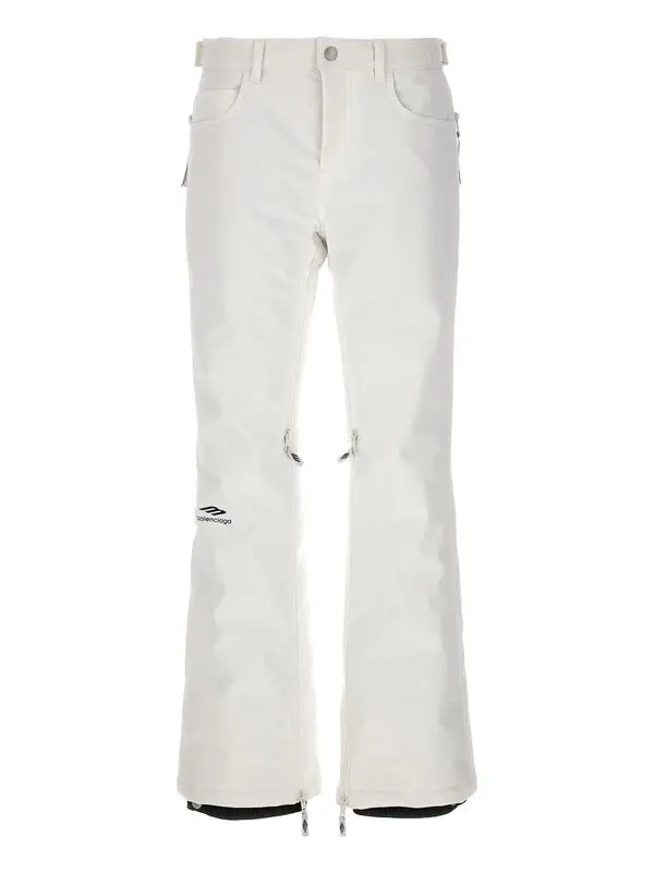 Balenciaga 5-pocket Ski 3b Sports Icon Pants - White