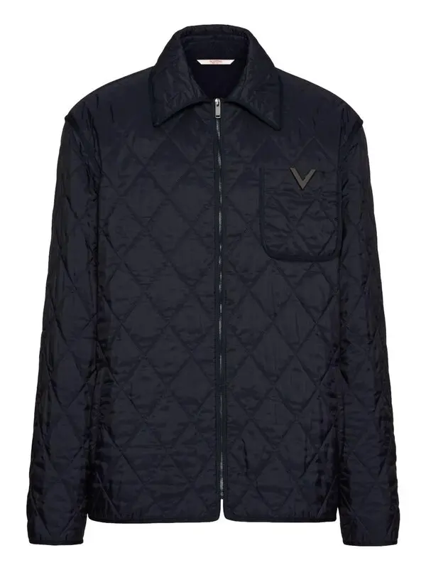 Valentino Garavani V Detail Jacket - Blue