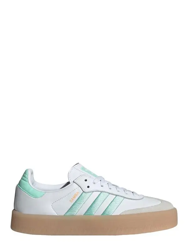 Adidas Sambae Sneakers - White/clear Mint/hazy Orange