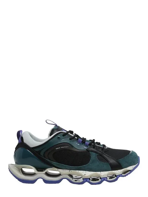 Mizuno Wave Prophecy Beta 2 Graphpaper - Black/aqua/purple