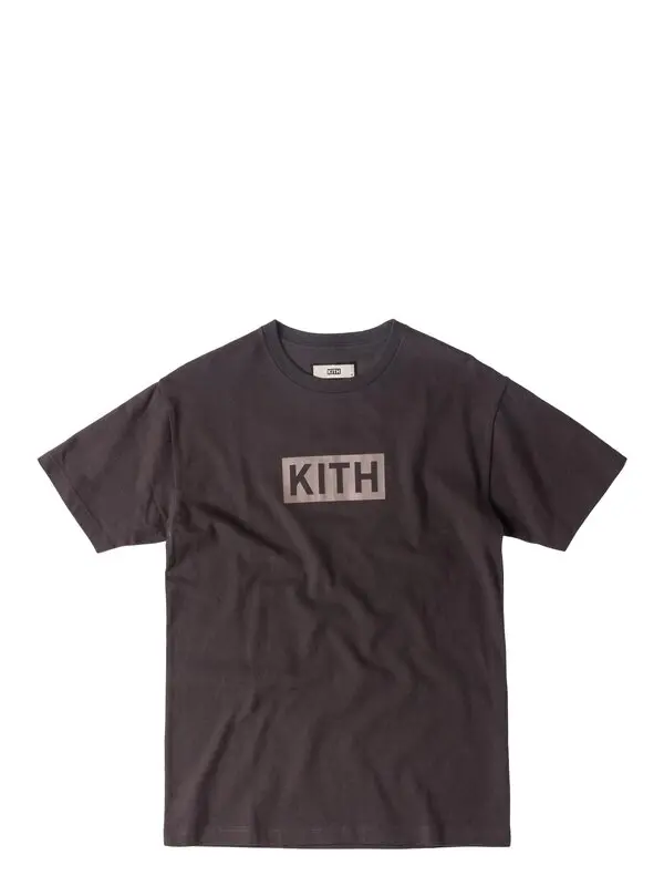 Kith Classic Logo Tee Shirt - Battleship Grey