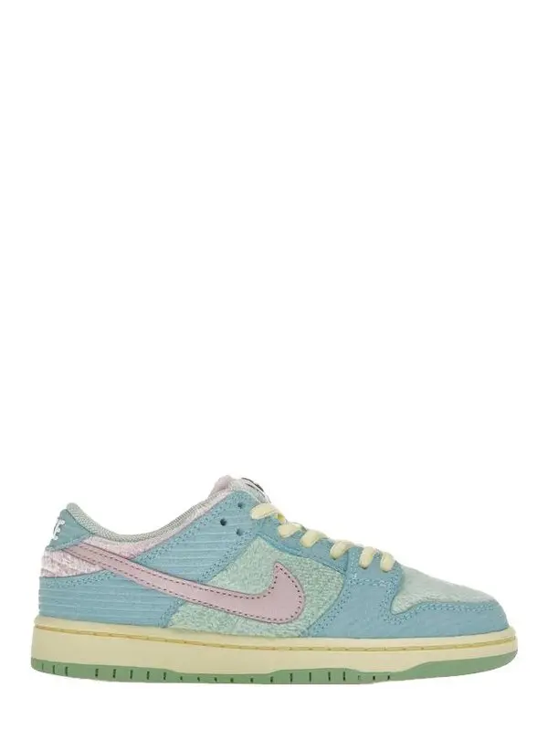 Nike Dunk Low Verdy Visty Sneakers - Blue Gaze/light Arctic Pink/bicycle Yellow