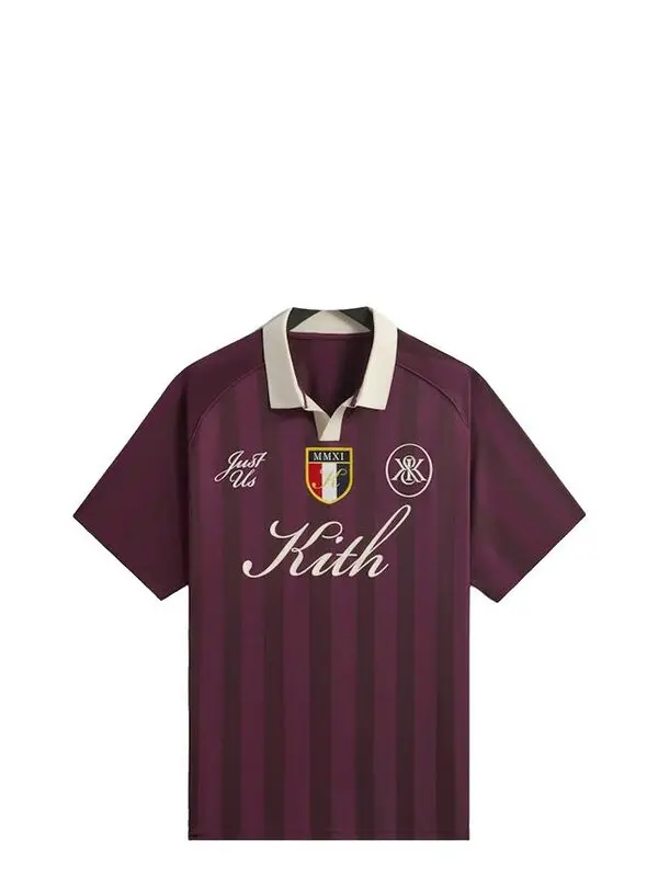 Kith Shadow Stripe Marcel Soccer Jersey - Rave