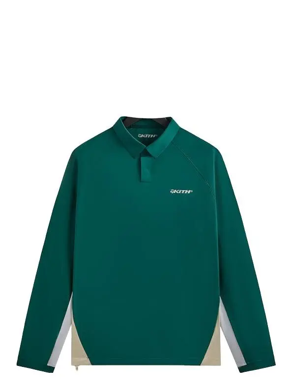 Kith Taylormade Long Sleeve Honors Polo Shirt - Fairway