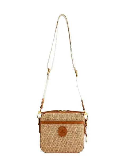 Kith Sherman Raffia Crossbody Bag - Arch