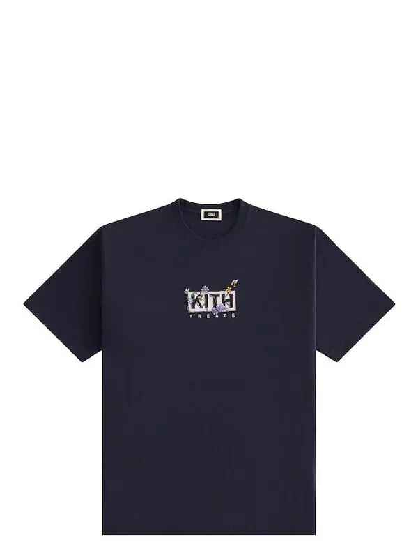 Kith Treats Honey Ii Classic Logo Tee Shirt - Nocturnal
