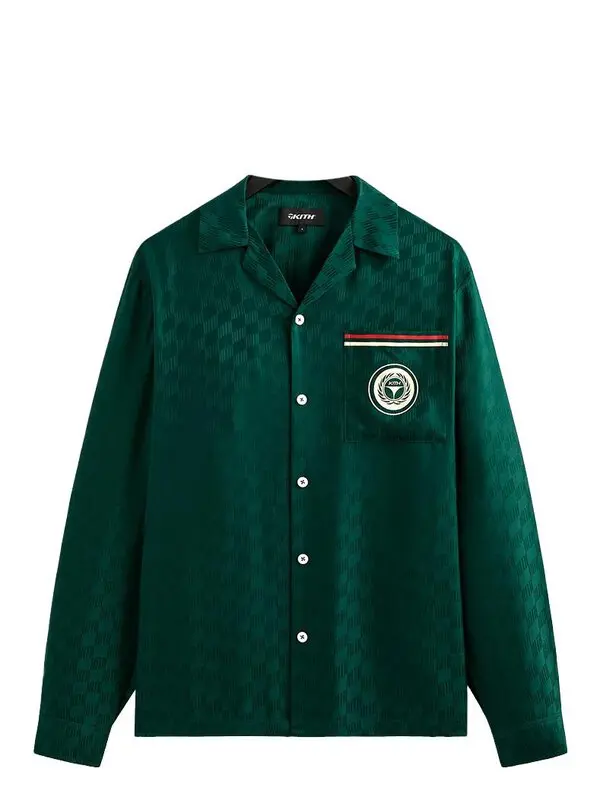 Kith Taylormade Stinger Camp Collar Shirt - Fairway