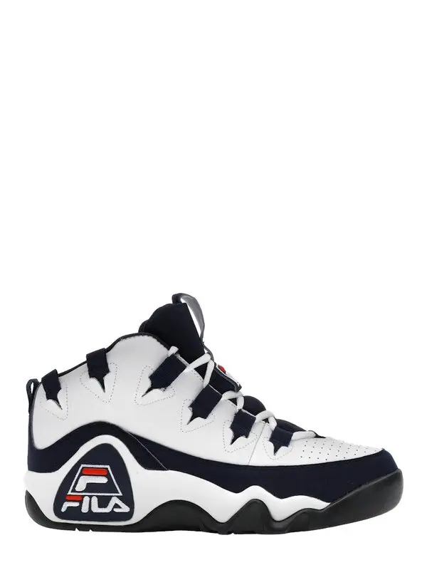 FILA 95 Grant Hill 1 Og Sneakers - White/fila Navy Blue/fila Red