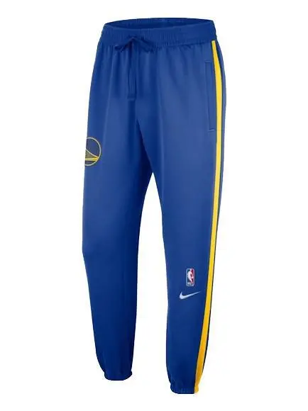 Nike Nba Golden State Warriors Showtime Drifit Pants - Blue