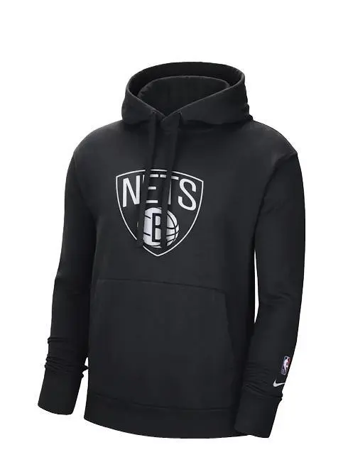Nike Nba Brooklyn Nets Essential Hoodie - Black