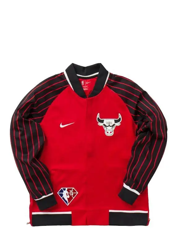 Nike Nba Chicago Bulls Showtime Mixtape Edition Jacket - Red