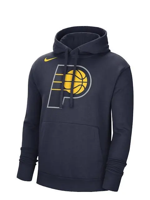 Nike Nba Indiana Pacers Fleece Pullover Hoodie - Dark Blue