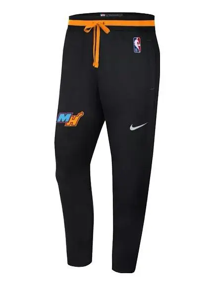 Nike Nba Miami Heat City Edition Showtime Pants - Black