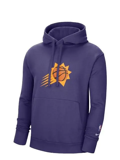 Nike Nba Phoenix Suns Essential Fleece Pullover Hoodie - Purple