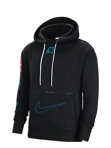 Nike Nba Phoenix Suns Courtside City Edition Hoodie - Black