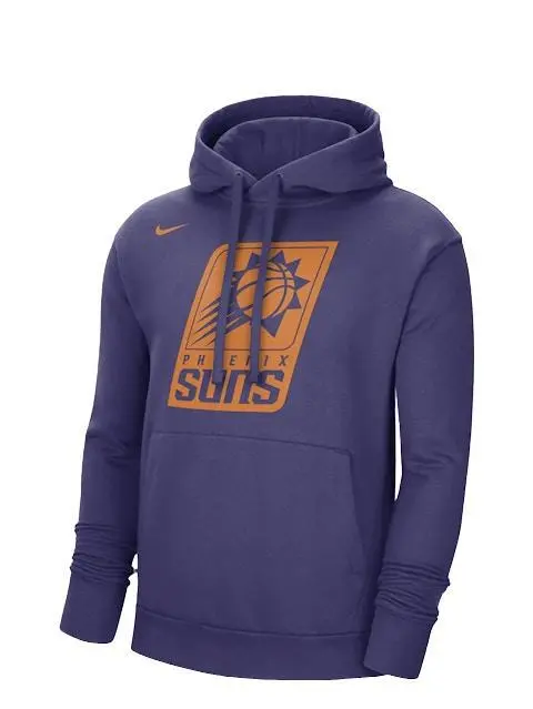 Nike Nba Phoenix Suns Essential Fleece Pullover Hoodie - Purple