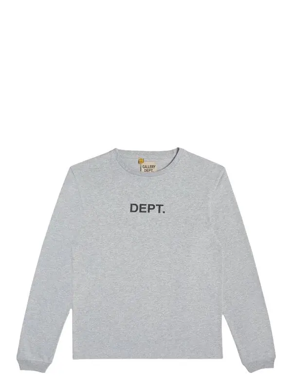 GALLERY DEPT. Long Sleeve T-shirt - Heather Grey