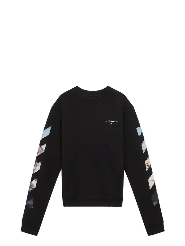 Off-White Diag Arrows Sweatshirt - Black