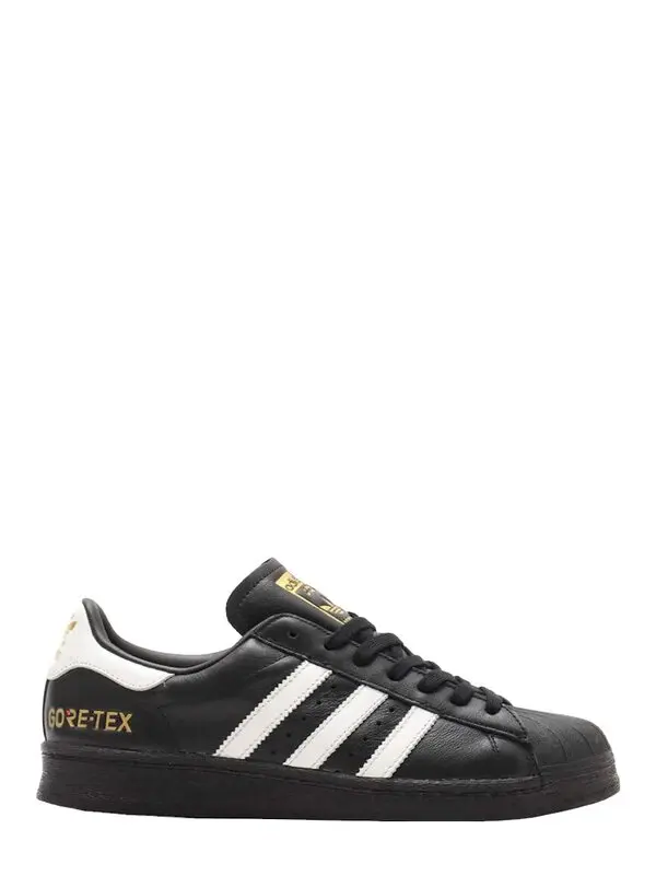 Adidas Superstar 82 Gore-tex Sneakers - Core Black/footwear White/gold Metallic