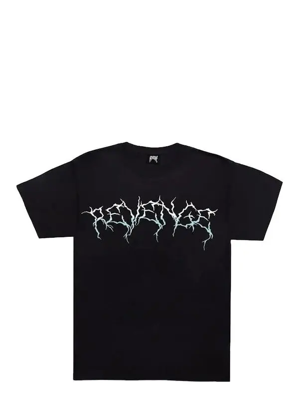 REVENGE Gradient Lightning Tee Shirt - Black