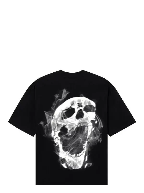 REVENGE Lightning Smoke Tee Shirt - Black