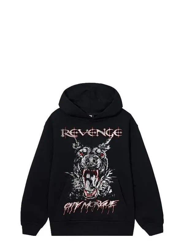 REVENGE X City Morgue Hound Hoodie - Black