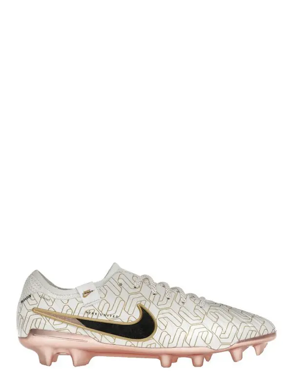 Nike Tiempo Legend 10 Elite Fg United Golden Pack - White/black/gold Metallic