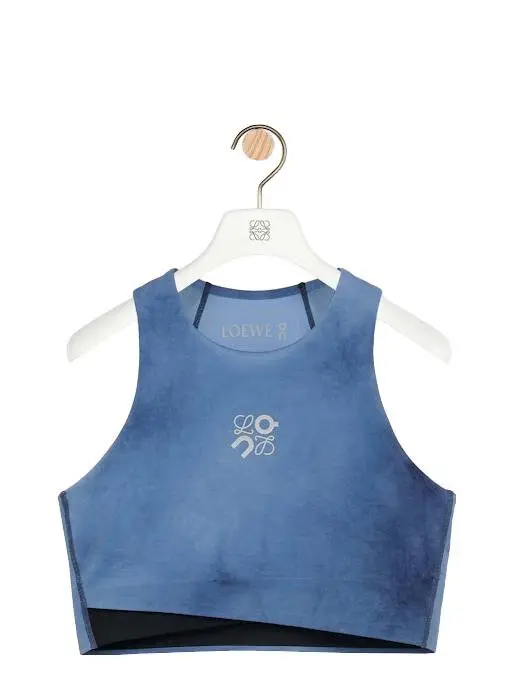Loewe X On Technical Jersey Performance Top - Blue