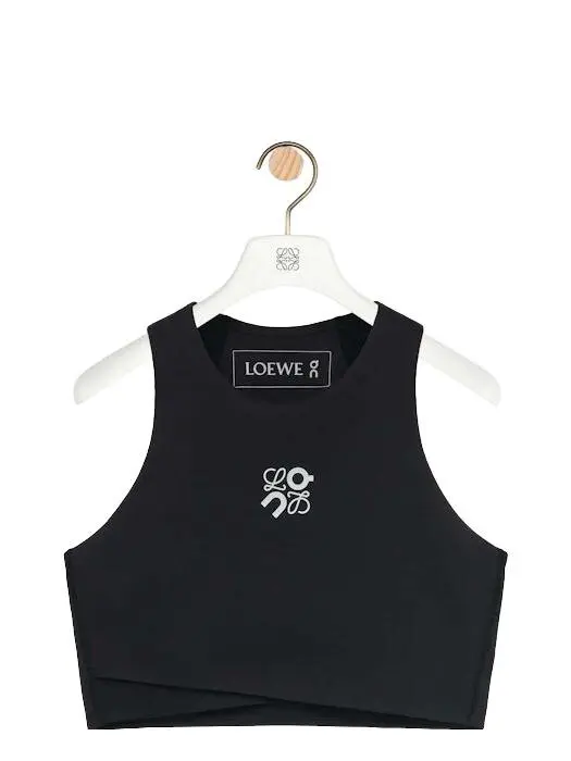 Loewe X On Technical Jersey Performance Top - Black