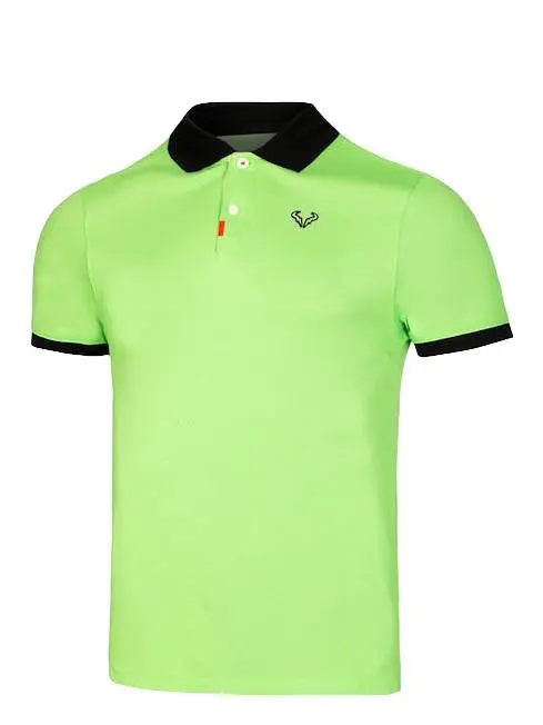 Nike Rafa Nadal Slim Drifit Polo Shirt - Green Strike/black