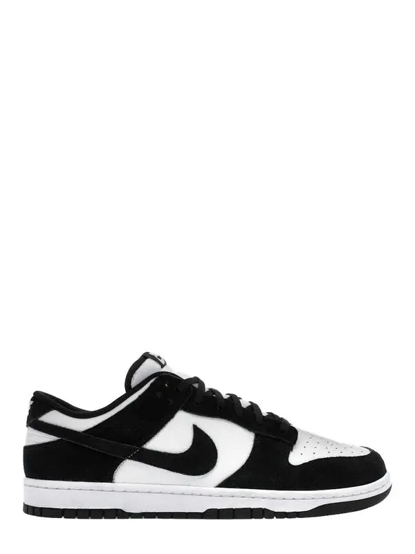 Nike Dunk Low Retro Se Suede Panda Sneakers - White/black