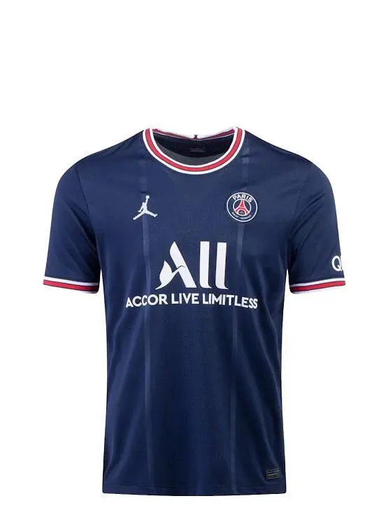 Nike X Paris Saintgermain 2021/22 Stadium Home Jersey - Blue