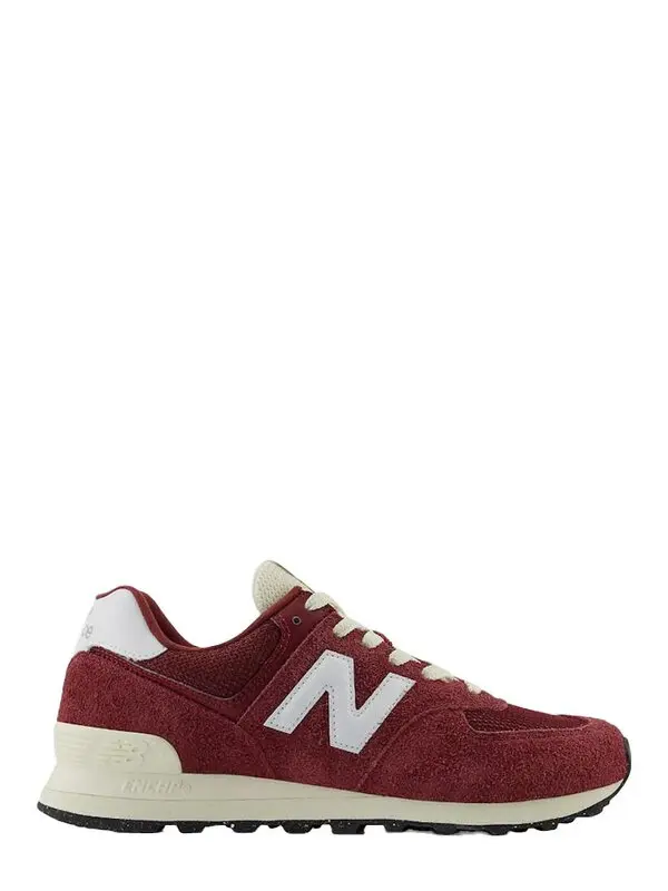 NEW BALANCE 574 Sneakers - Classic Crimson/white/angora
