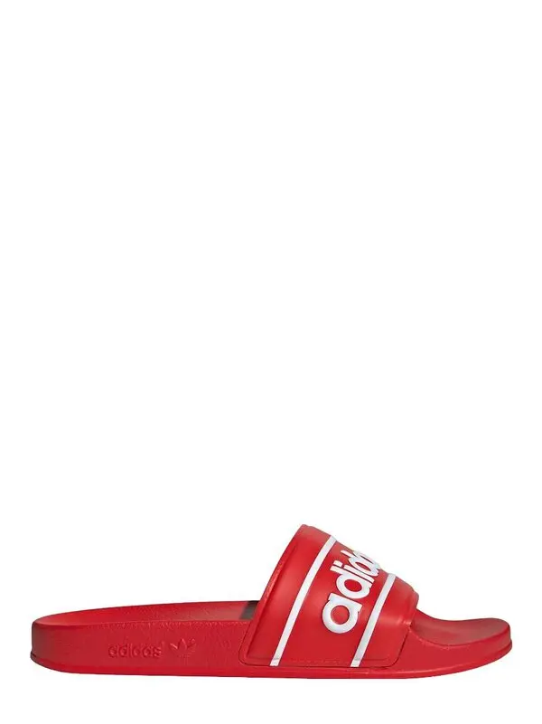 Adidas Adilette Slide Sandal - Red/cloud White