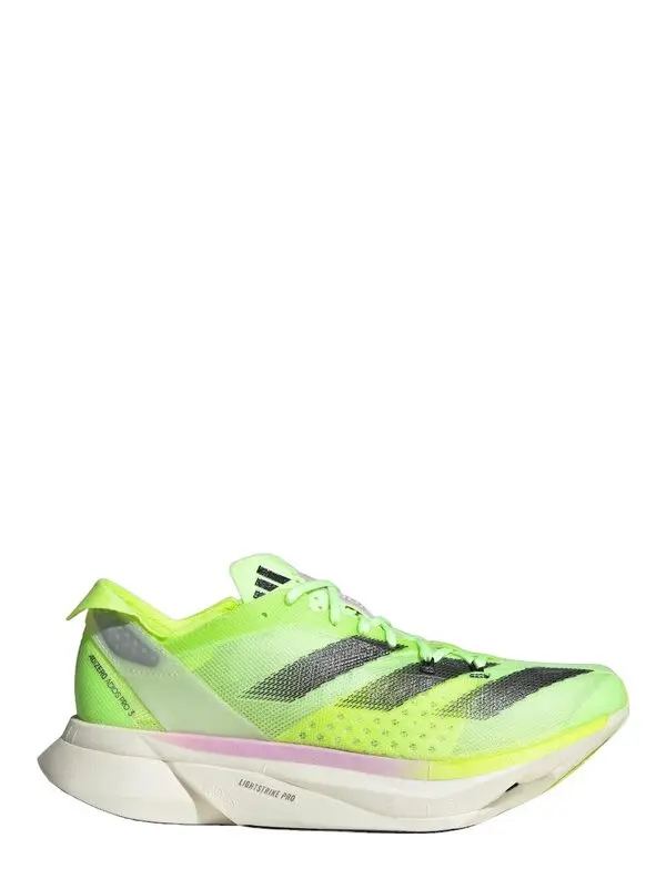 Adidas Adizero Adios Pro 3 Sneakers - Aurora Black/zero Metalic/lucid Lemon