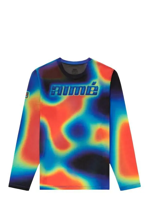 Aimé Leon Dore X New Balance Thermal Print Longsleeve Mesh T-shirt - Multicolor
