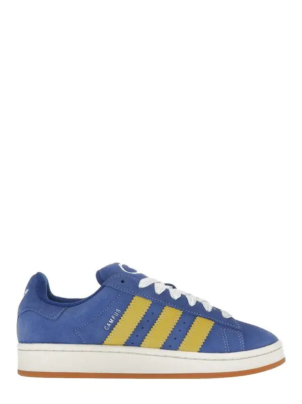 Adidas Campus 00s Gum Sneakers - Royal Blue/solar Yellow/off White