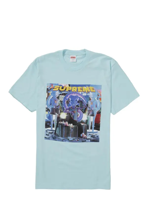 Supreme Richest Tee Shirt - Turquoise