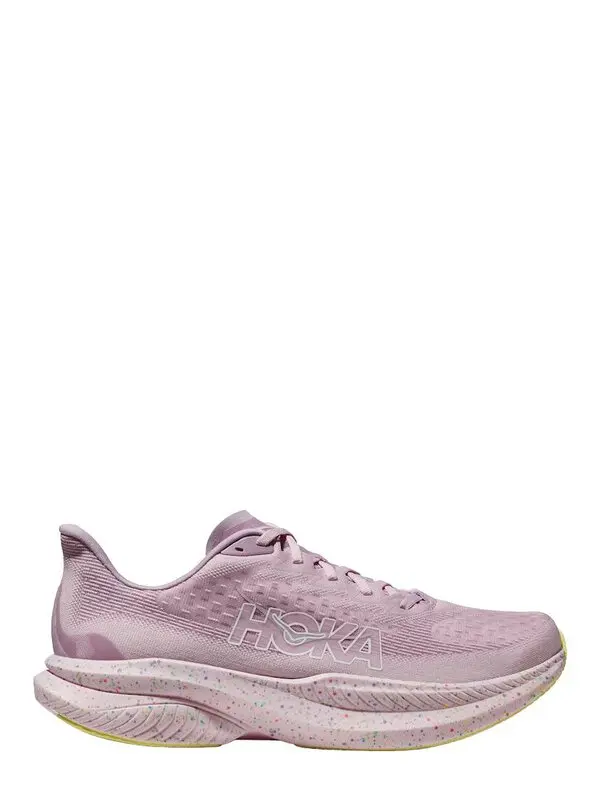 Hoka One One Mach 6 - Pink Twighlight/lemonade Yellow