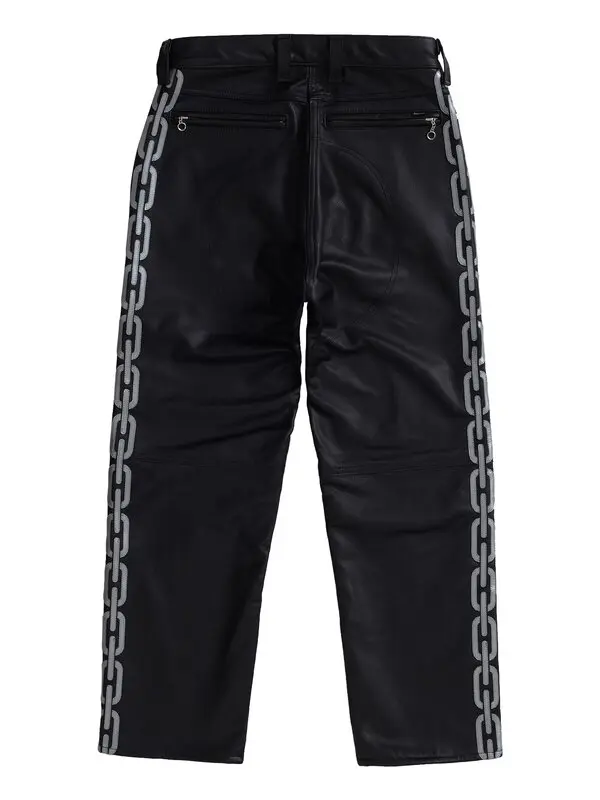 Supreme Vanson Leathers Ghost Rider Pant - Black