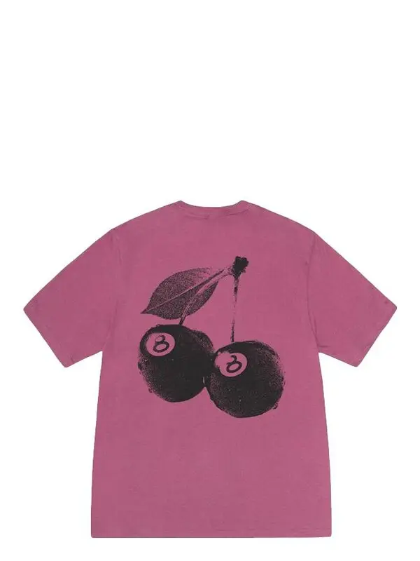 StÜssy Cherries Tee Shirt - Berry