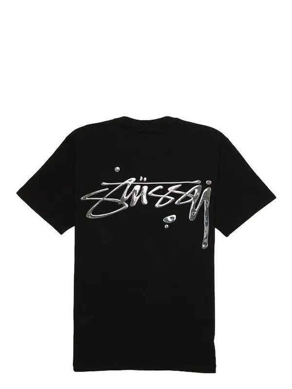 StÜssy Mercury Tee Shirt - Black