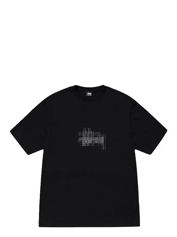 StÜssy Refracted Tee Shirt - Black